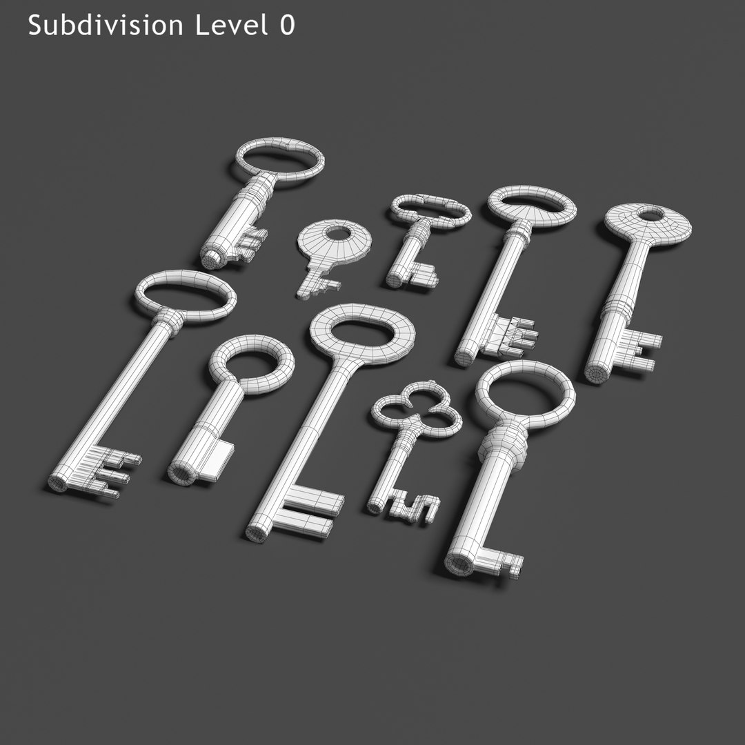 3d Model Keys 10