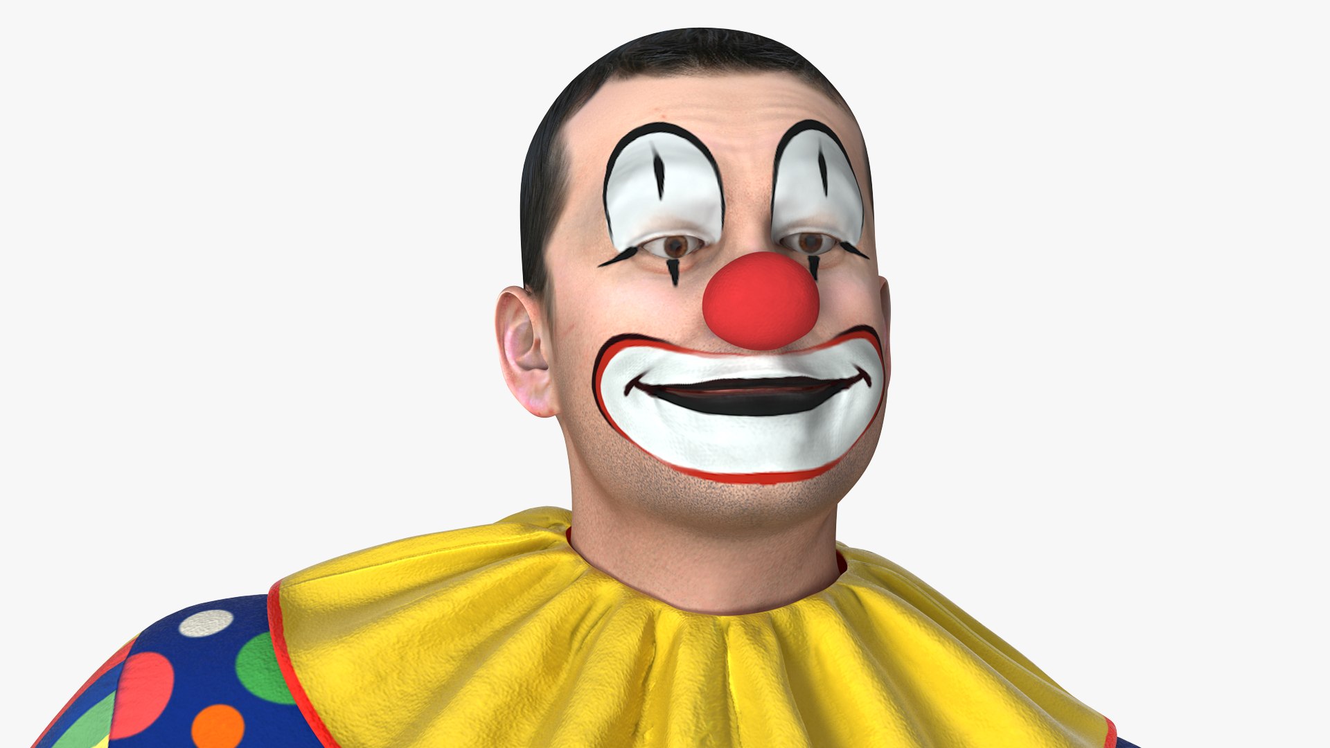 3D model funny clown standing pose - TurboSquid 1587668