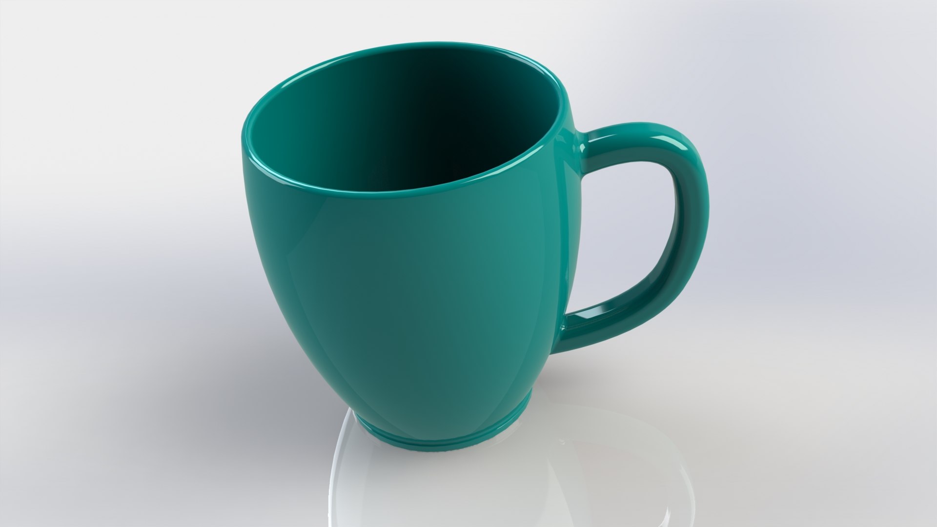 3d Model Cup Solidworks Sldprt