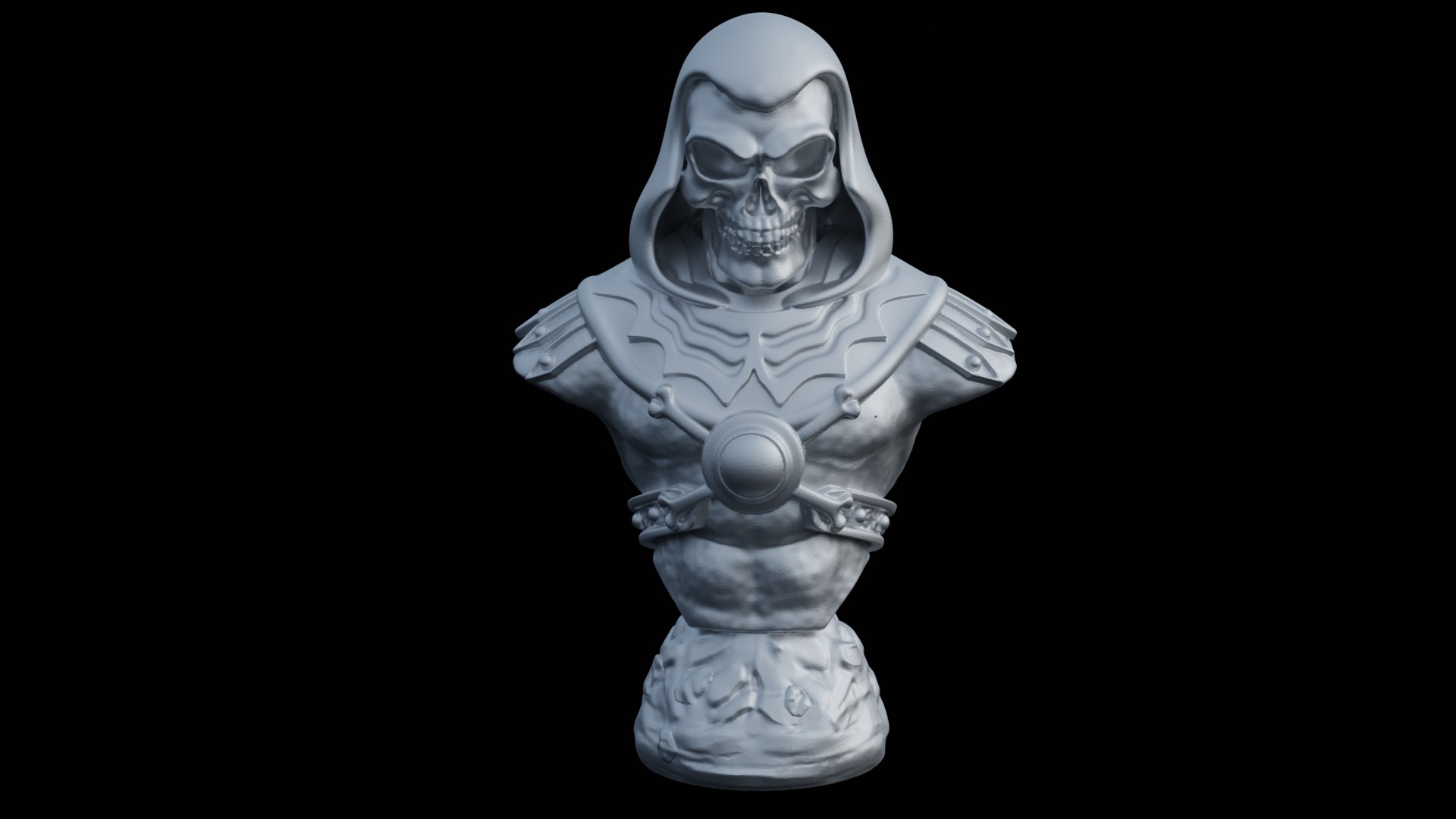 Skeleton bust 3D - TurboSquid 2062124
