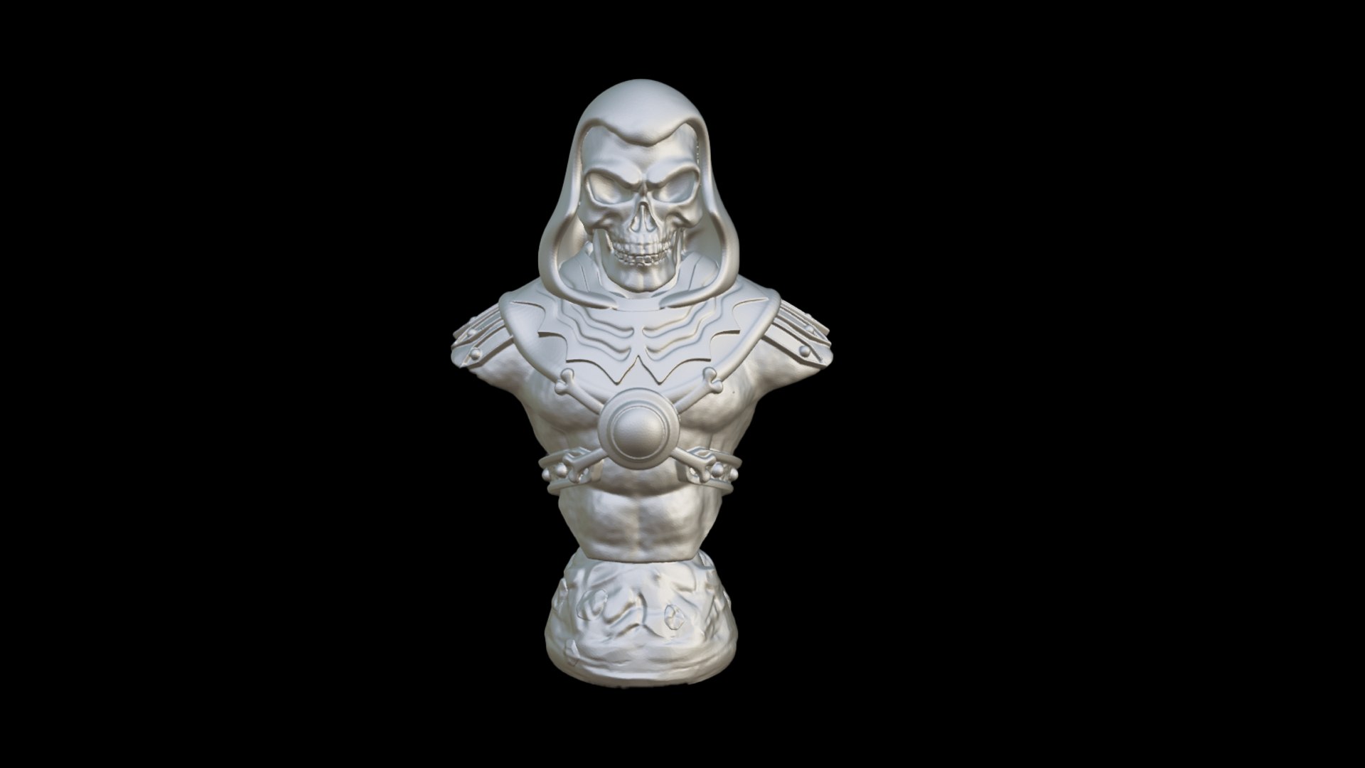 Skeleton bust 3D - TurboSquid 2062124