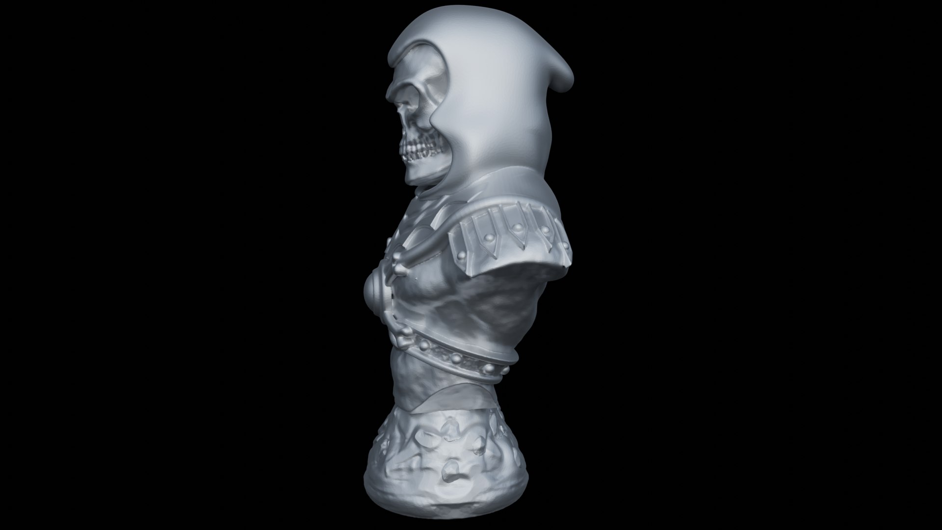 Skeleton bust 3D - TurboSquid 2062124