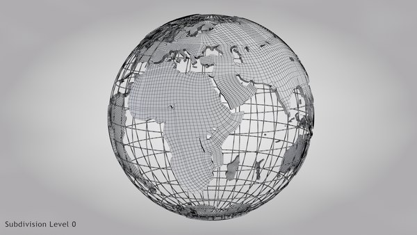 modelo 3d Globo terráqueo V2 - TurboSquid 1584971