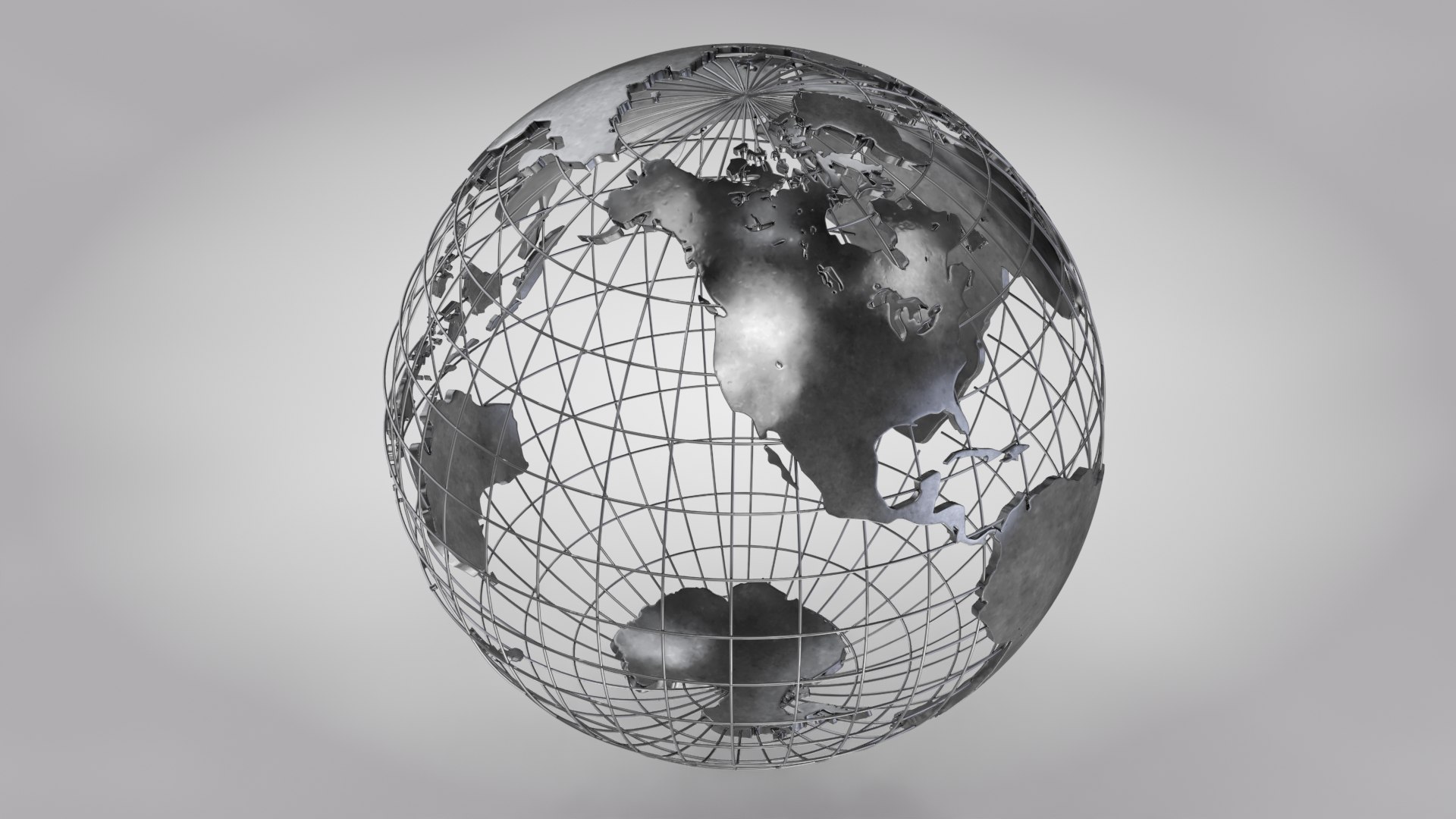 3D Model Earth Globe V2 - TurboSquid 1584971