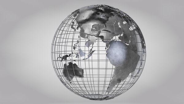 modelo 3d Globo terráqueo V2 - TurboSquid 1584971