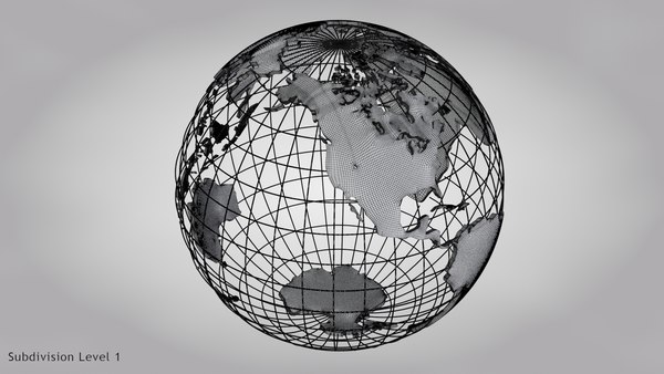 modelo 3d Globo terráqueo V2 - TurboSquid 1584971