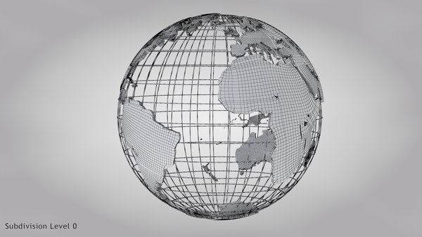 3D model earth globe v2 - TurboSquid 1584971