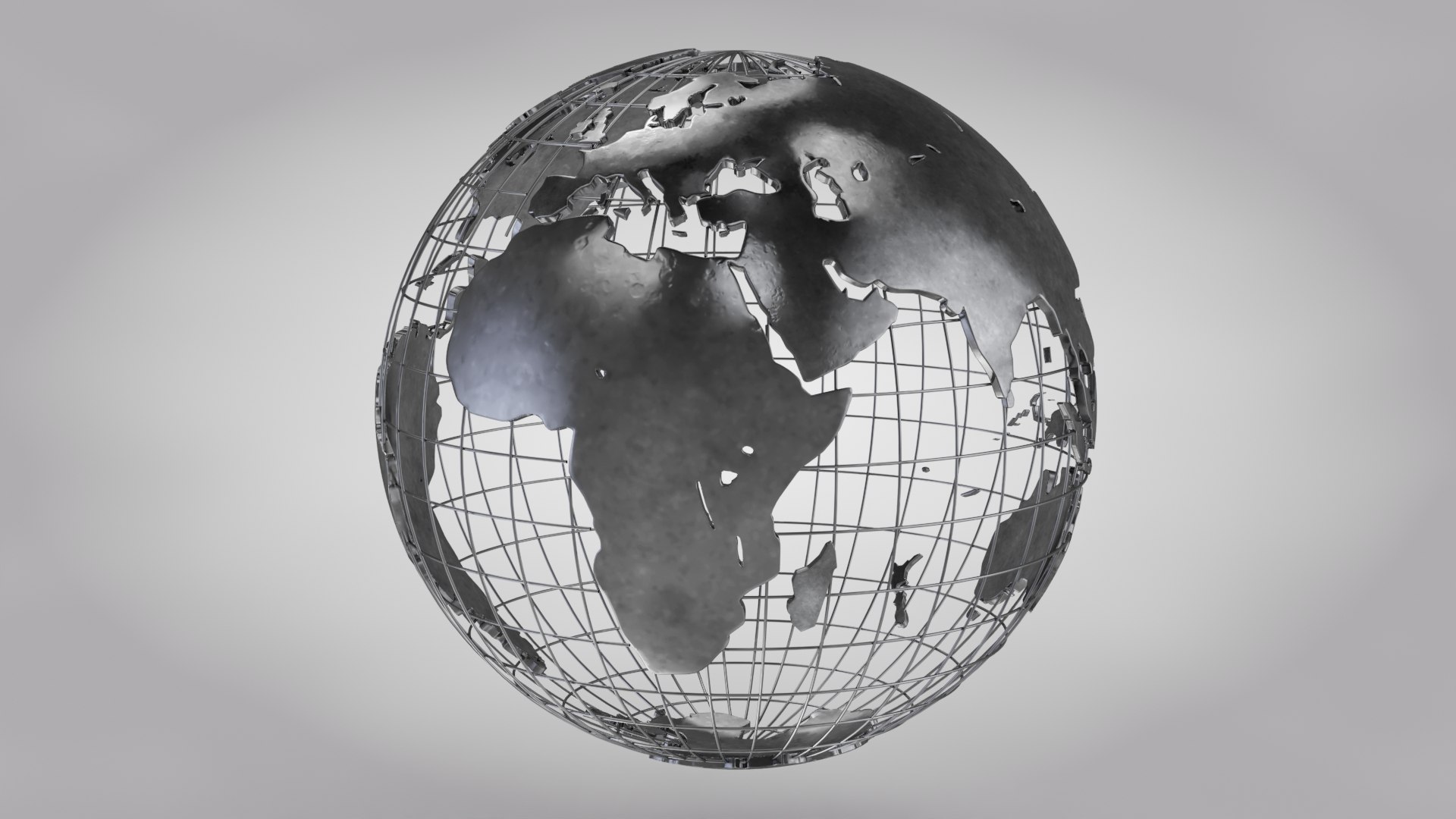 3D model earth globe v2 - TurboSquid 1584971