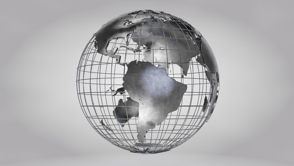 modelo 3d Globo terráqueo V2 - TurboSquid 1584971