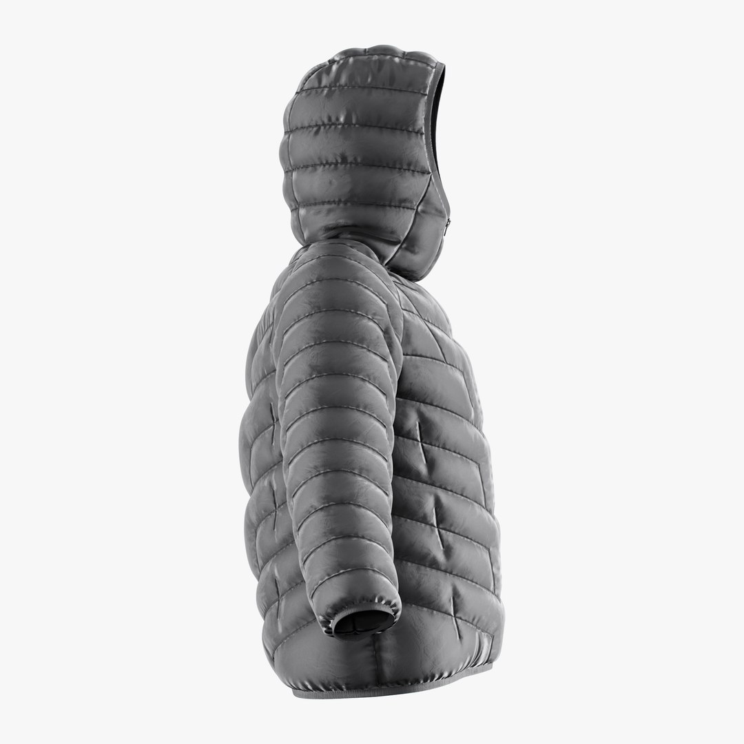 3D Down Jacket G Male - TurboSquid 2199513
