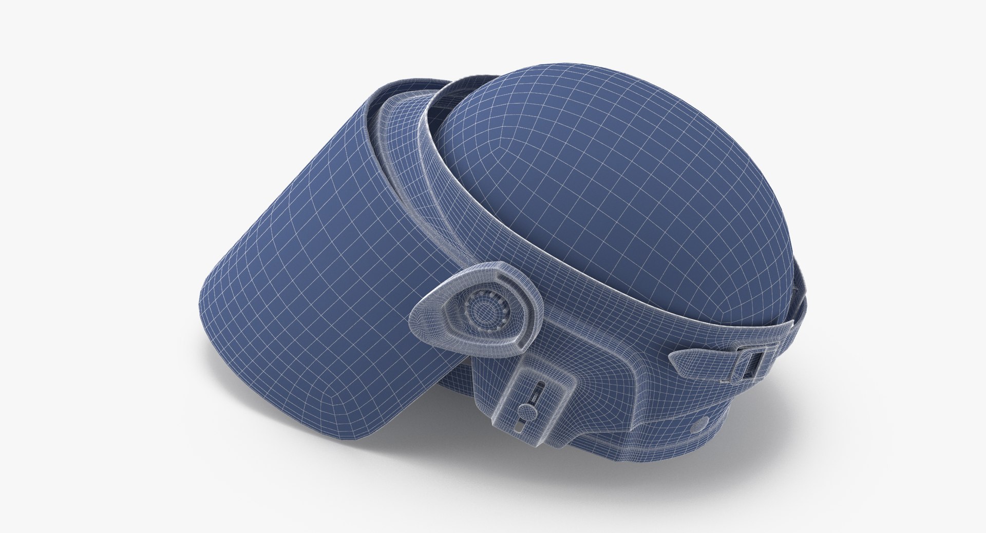 Bloody Police Riot Helmet 3D Model - TurboSquid 1182100