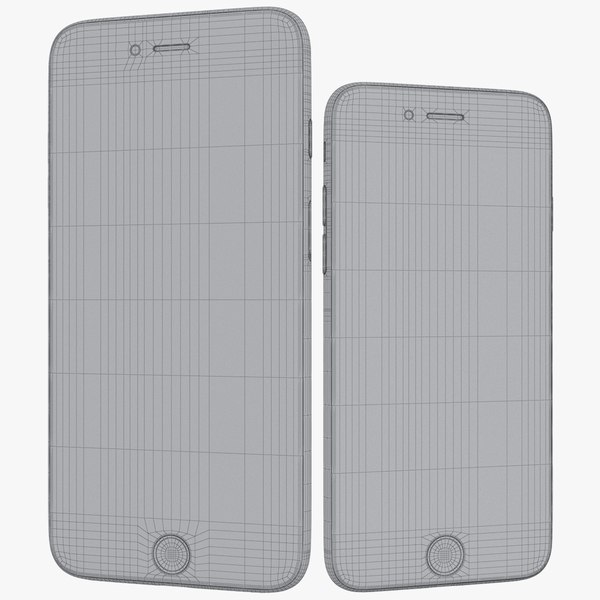 apple iphone 7 jet 3d model
