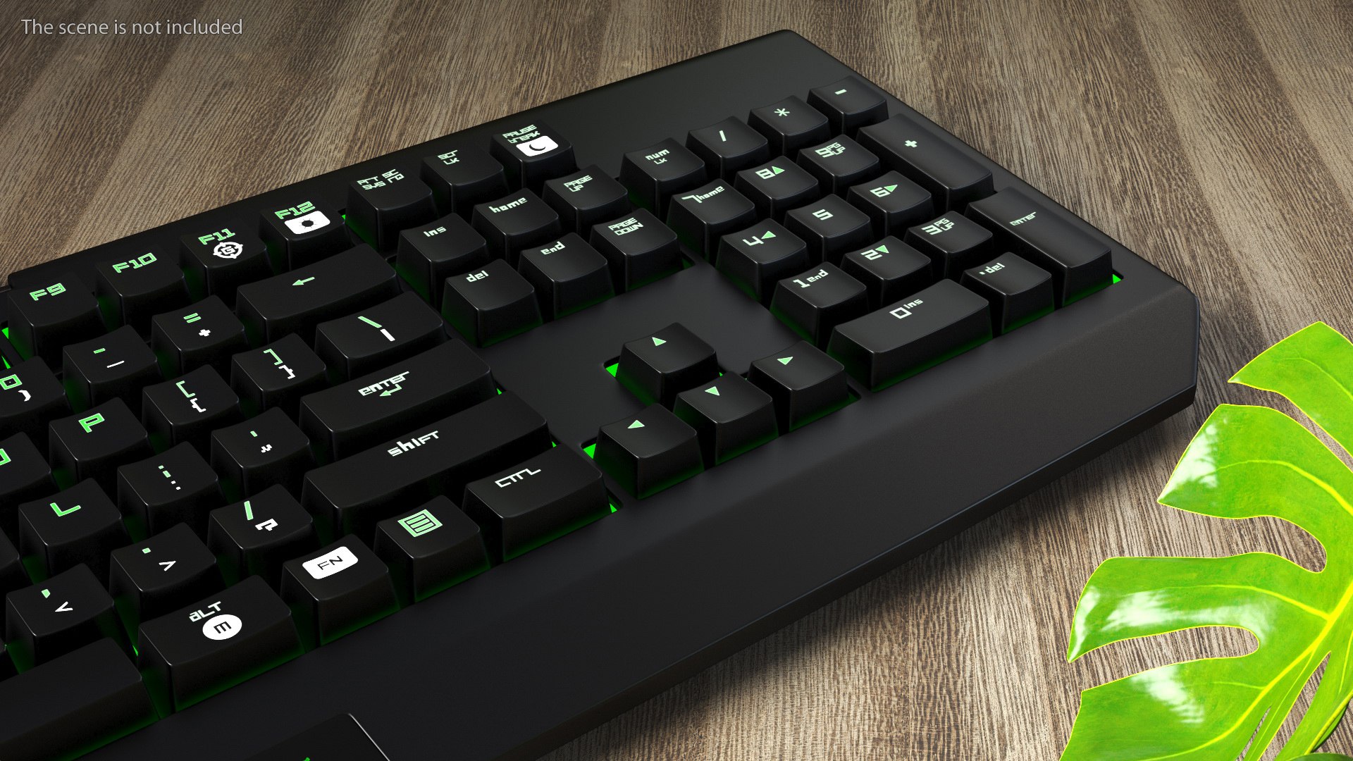 3D Razer Black Widow Mechanical Keyboard Model - TurboSquid 2131005