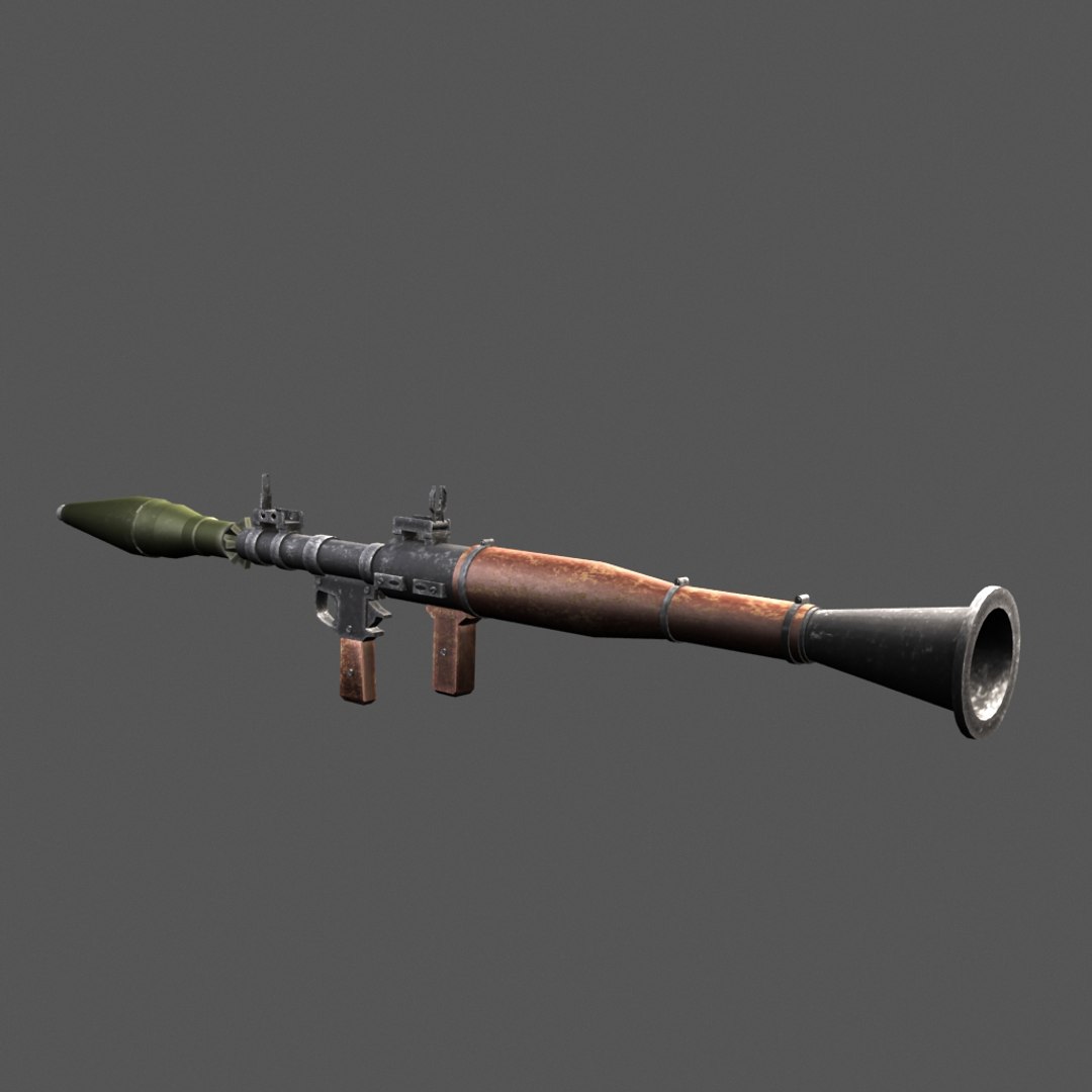 3D Rpg-7 Gun Weapon - TurboSquid 1365288