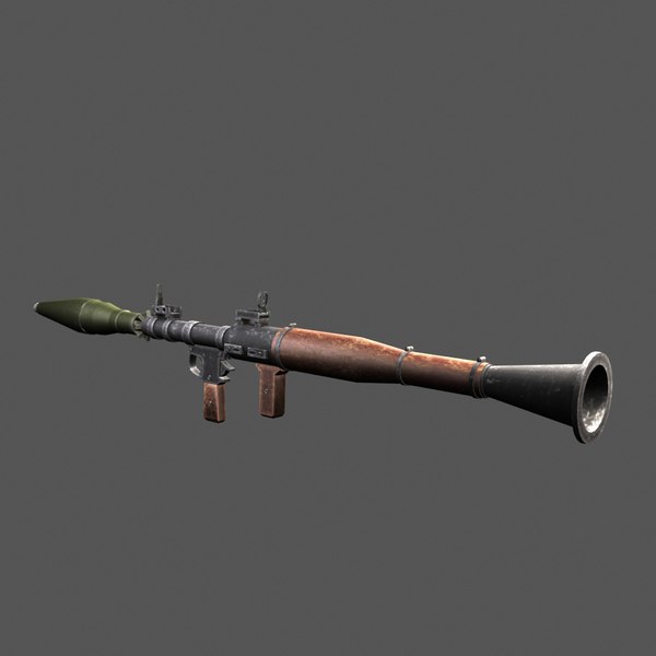 3D rpg-7 gun weapon - TurboSquid 1365288