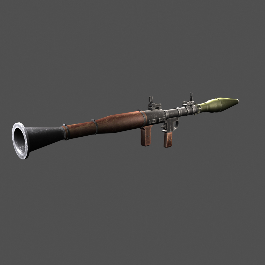 3D rpg-7 gun weapon - TurboSquid 1365288
