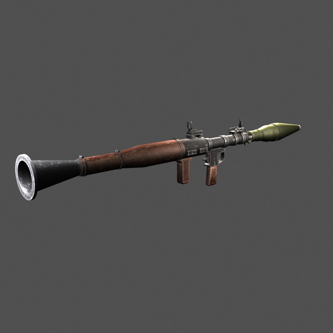 3D Rpg-7 Gun Weapon - TurboSquid 1365288