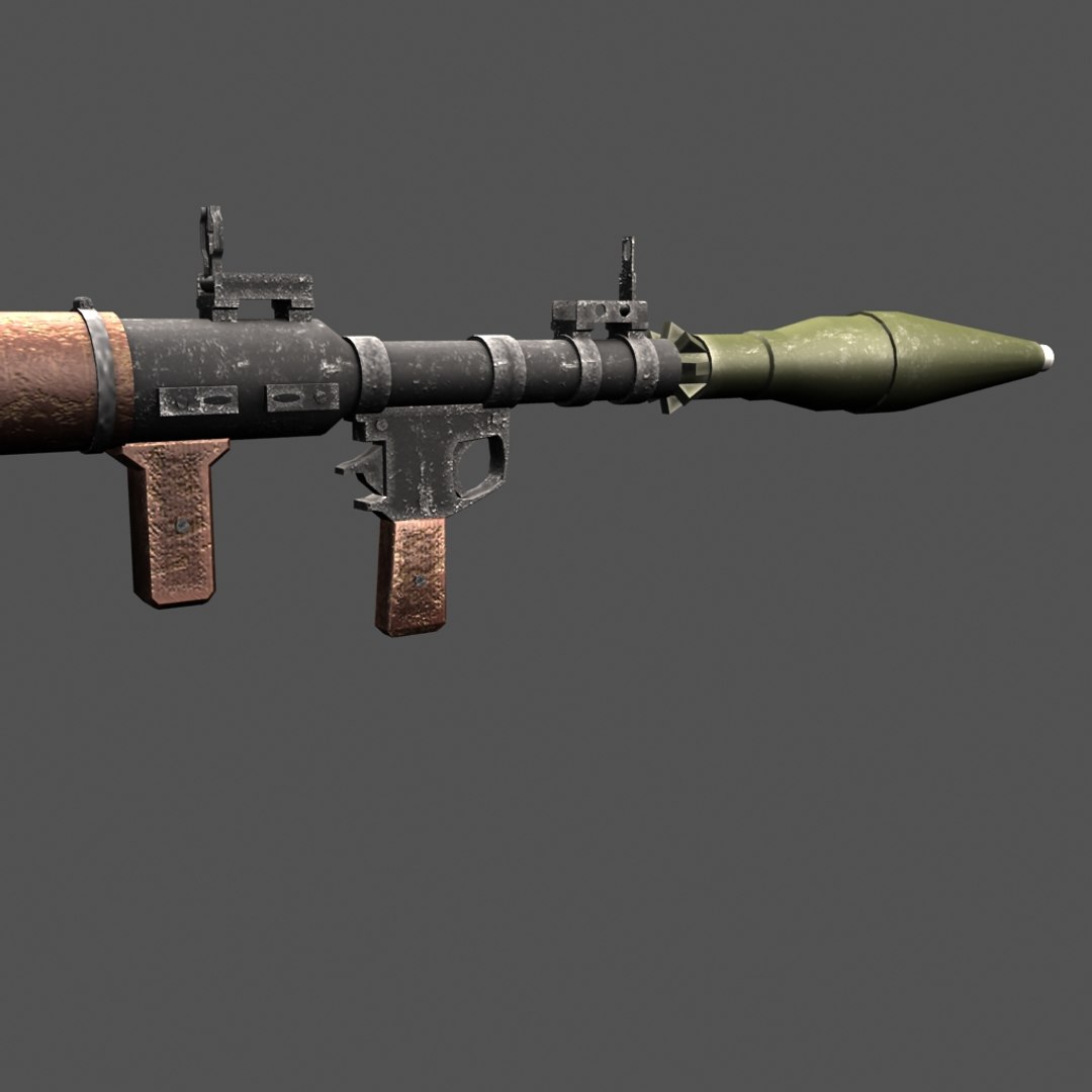 3D Rpg-7 Gun Weapon - TurboSquid 1365288