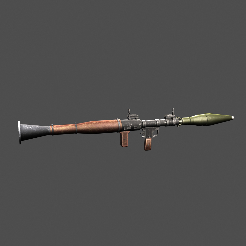 3D rpg-7 gun weapon - TurboSquid 1365288