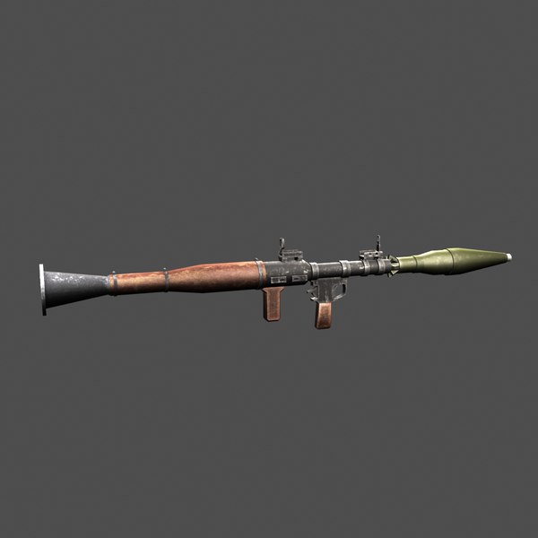 3D rpg-7 gun weapon - TurboSquid 1365288