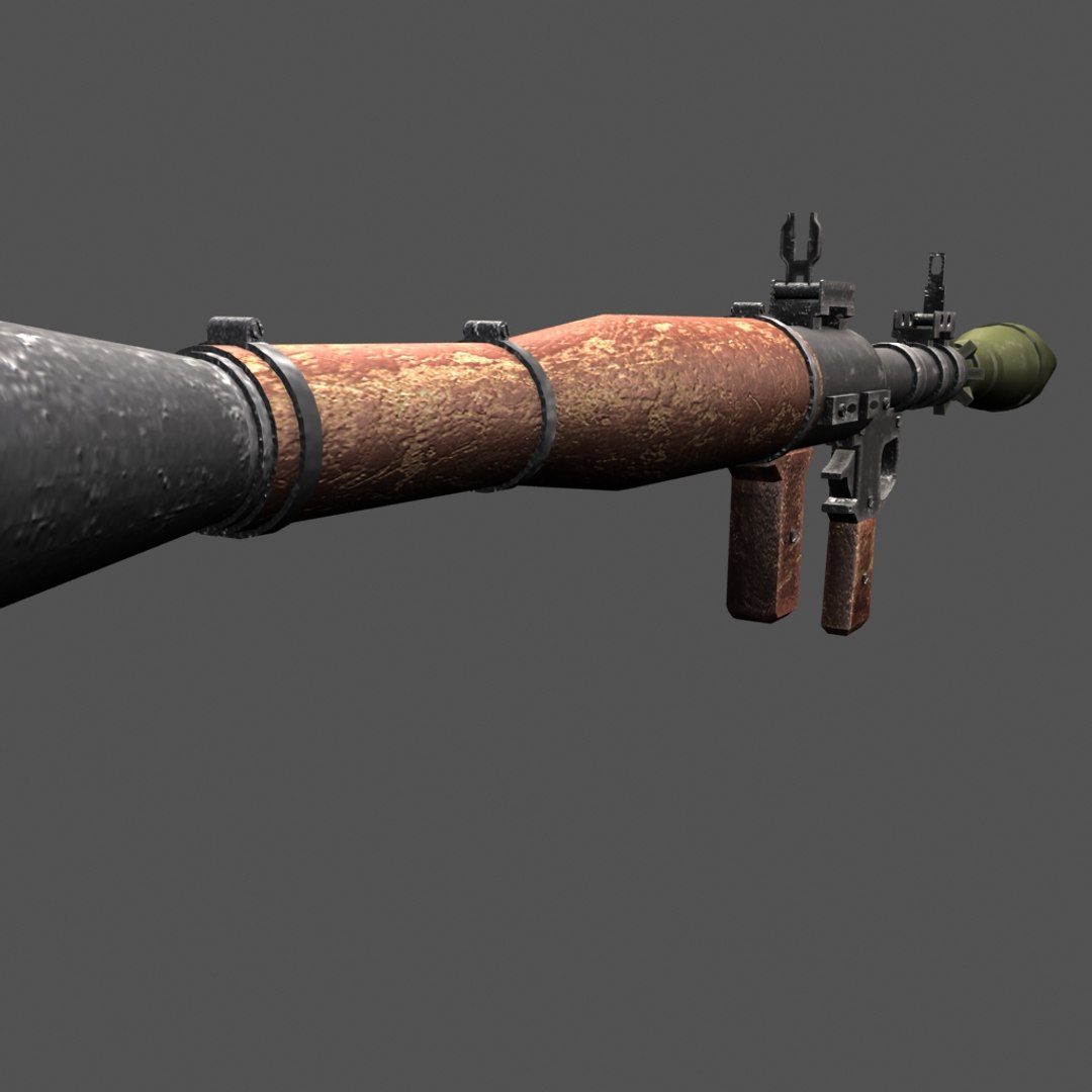 3D Rpg-7 Gun Weapon - TurboSquid 1365288