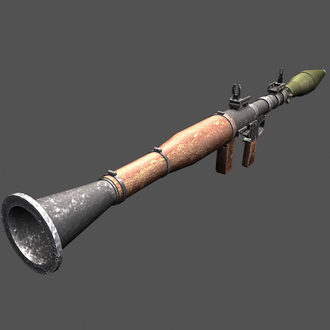3D rpg-7 gun weapon - TurboSquid 1365288