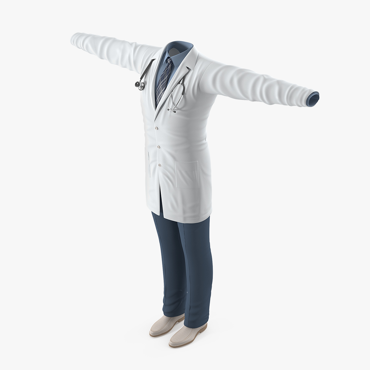 3D doctor clothes - TurboSquid 1518221