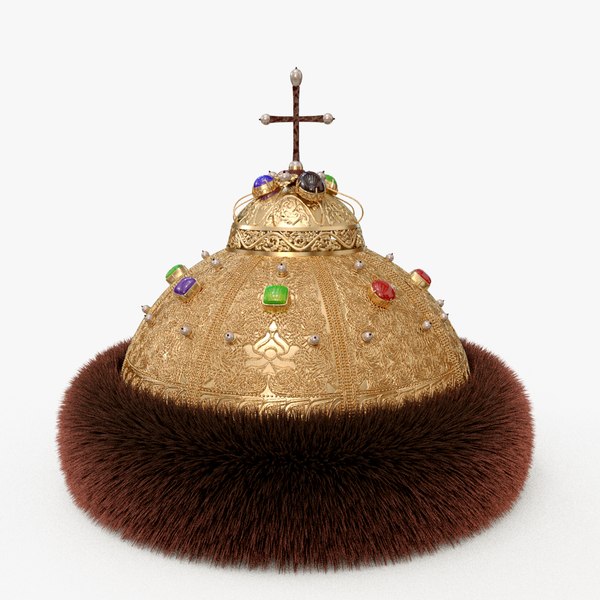 3D Monomakhs Cap Russian - TurboSquid 1897457