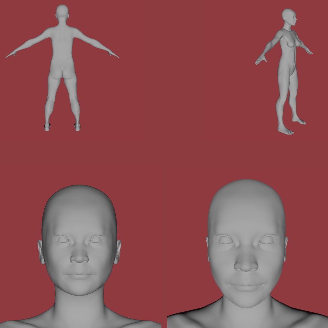 3D Mesh Body Elf Model - TurboSquid 1330199