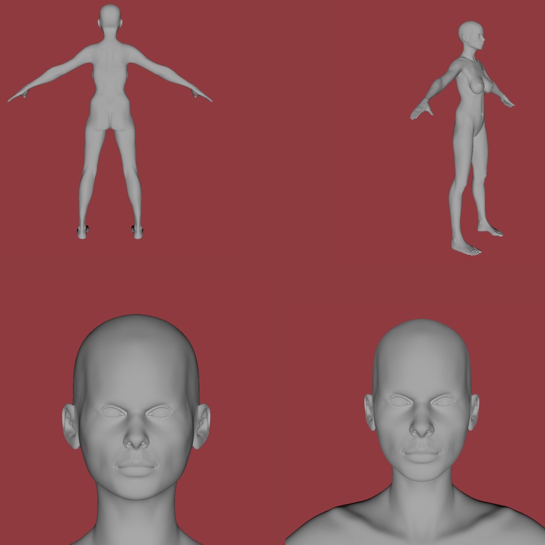 3D Mesh Body Elf Model - TurboSquid 1330199