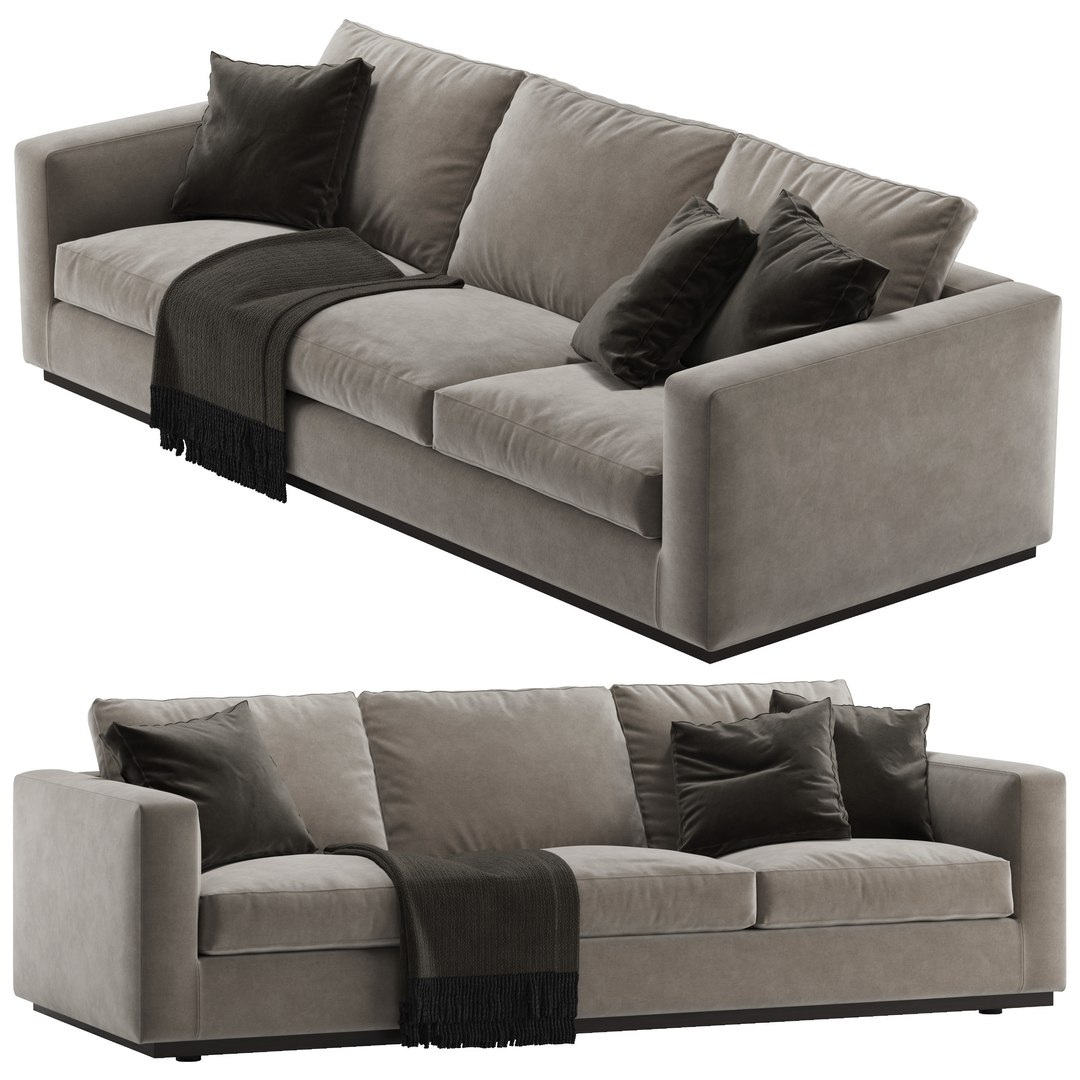 Minotti Andersen Line 3D Model - TurboSquid 2125789