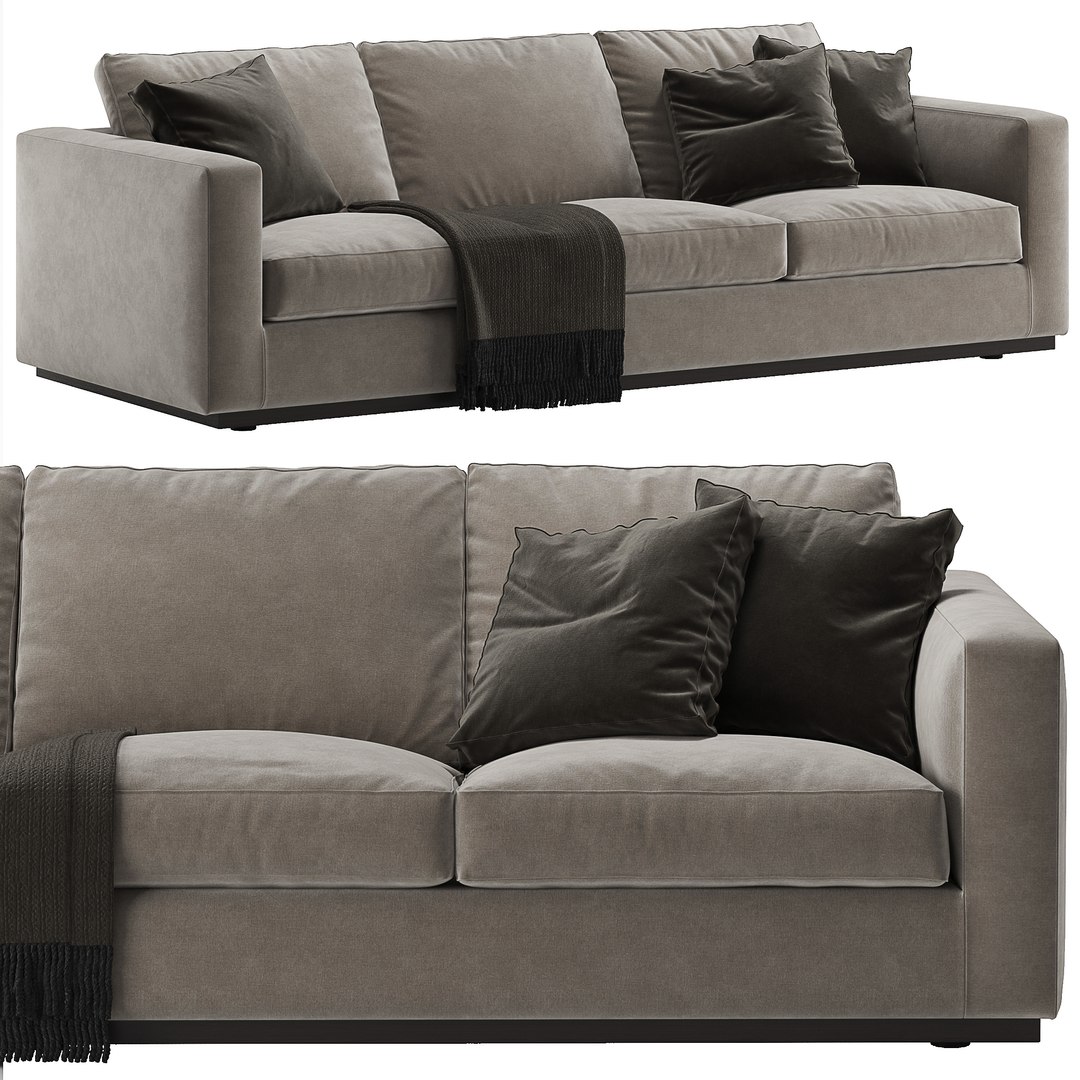 Minotti Andersen Line 3D Model - TurboSquid 2125789