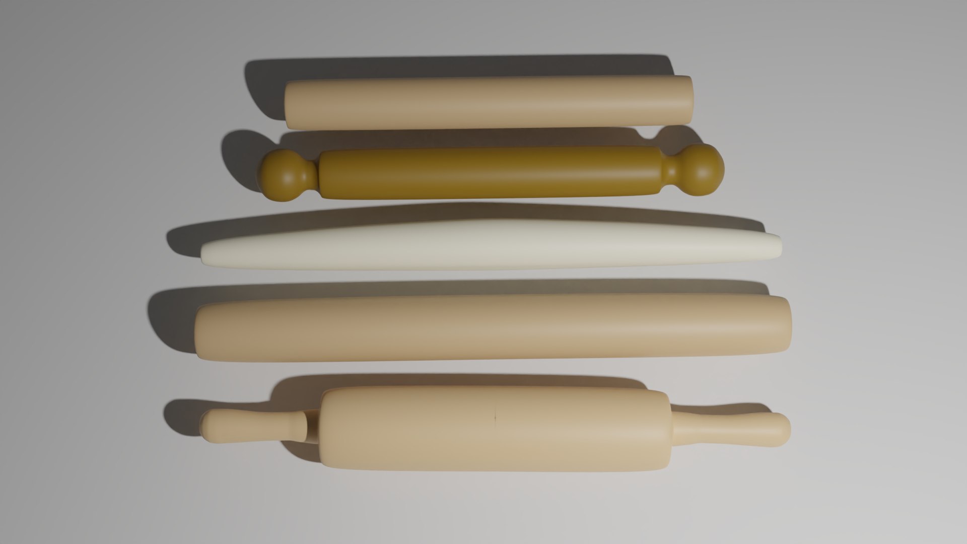 Free 3D Rolling Pins - TurboSquid 1960456