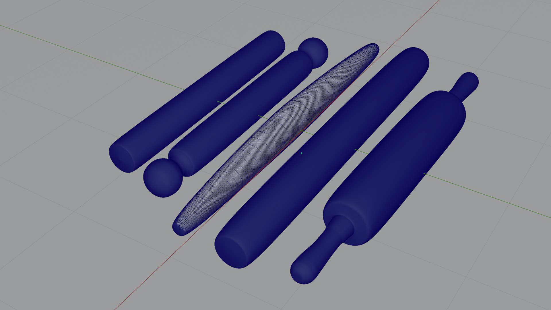 Free 3D Rolling Pins - TurboSquid 1960456