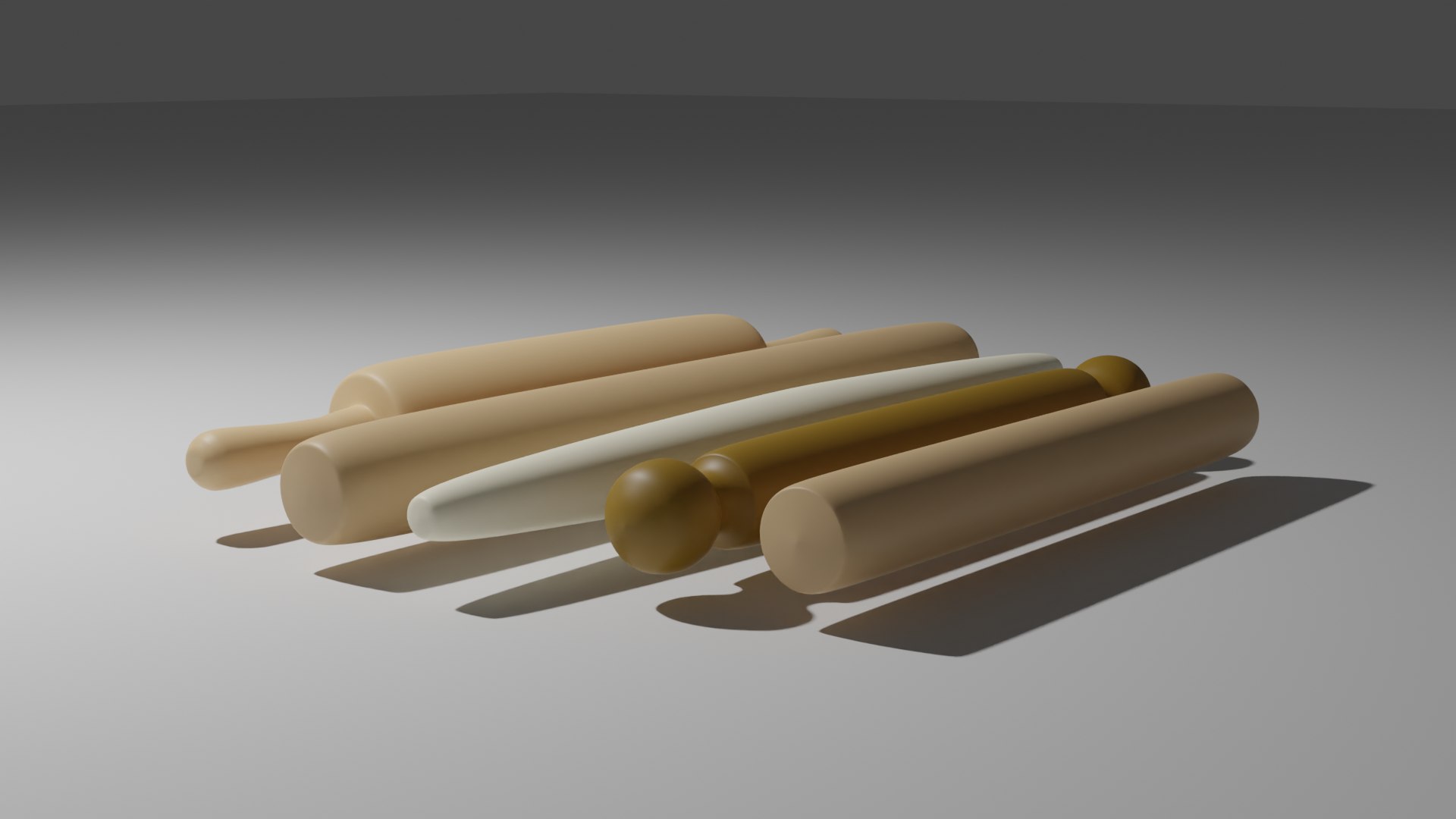 Free 3D Rolling Pins - TurboSquid 1960456