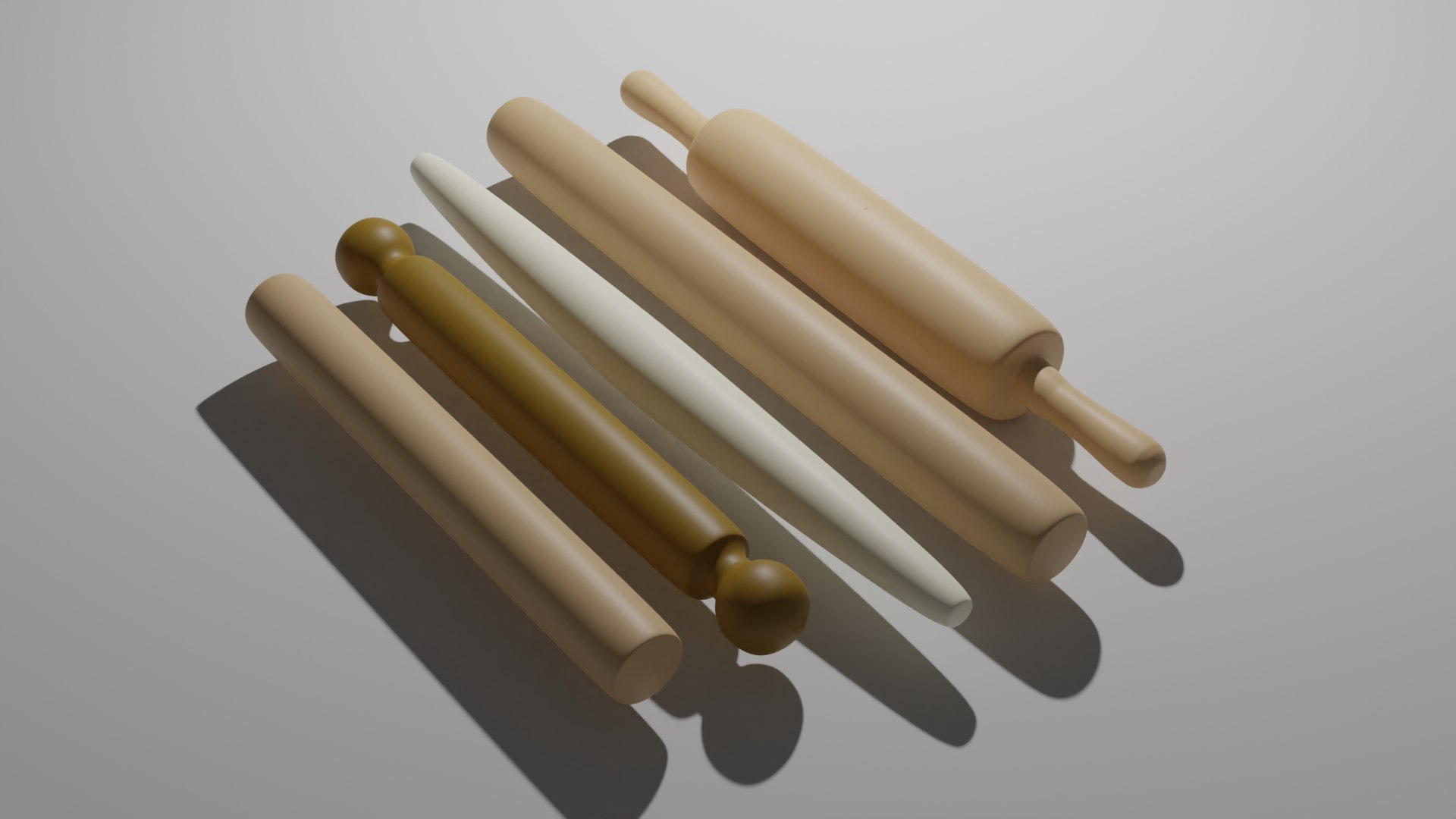 Free 3D Rolling Pins - TurboSquid 1960456