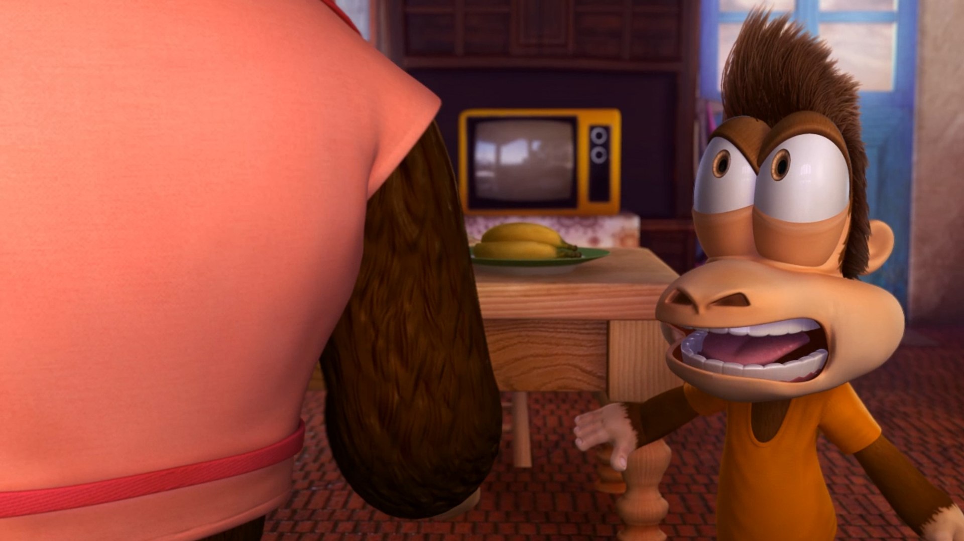 Monkey Cartoon Character Ma