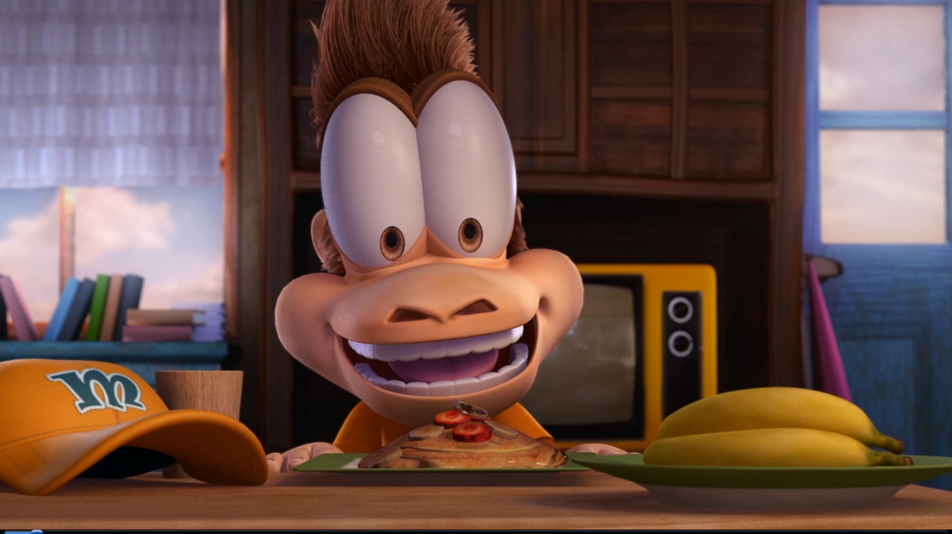 Monkey Cartoon Character Ma