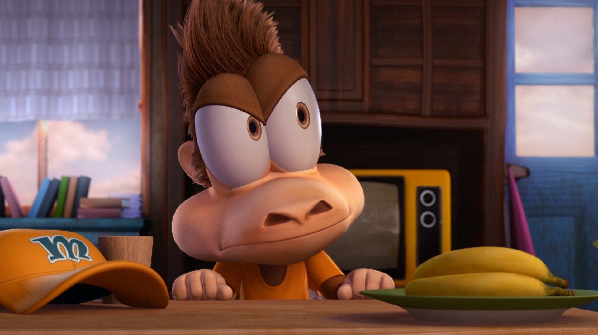 Monkey Cartoon Character Ma