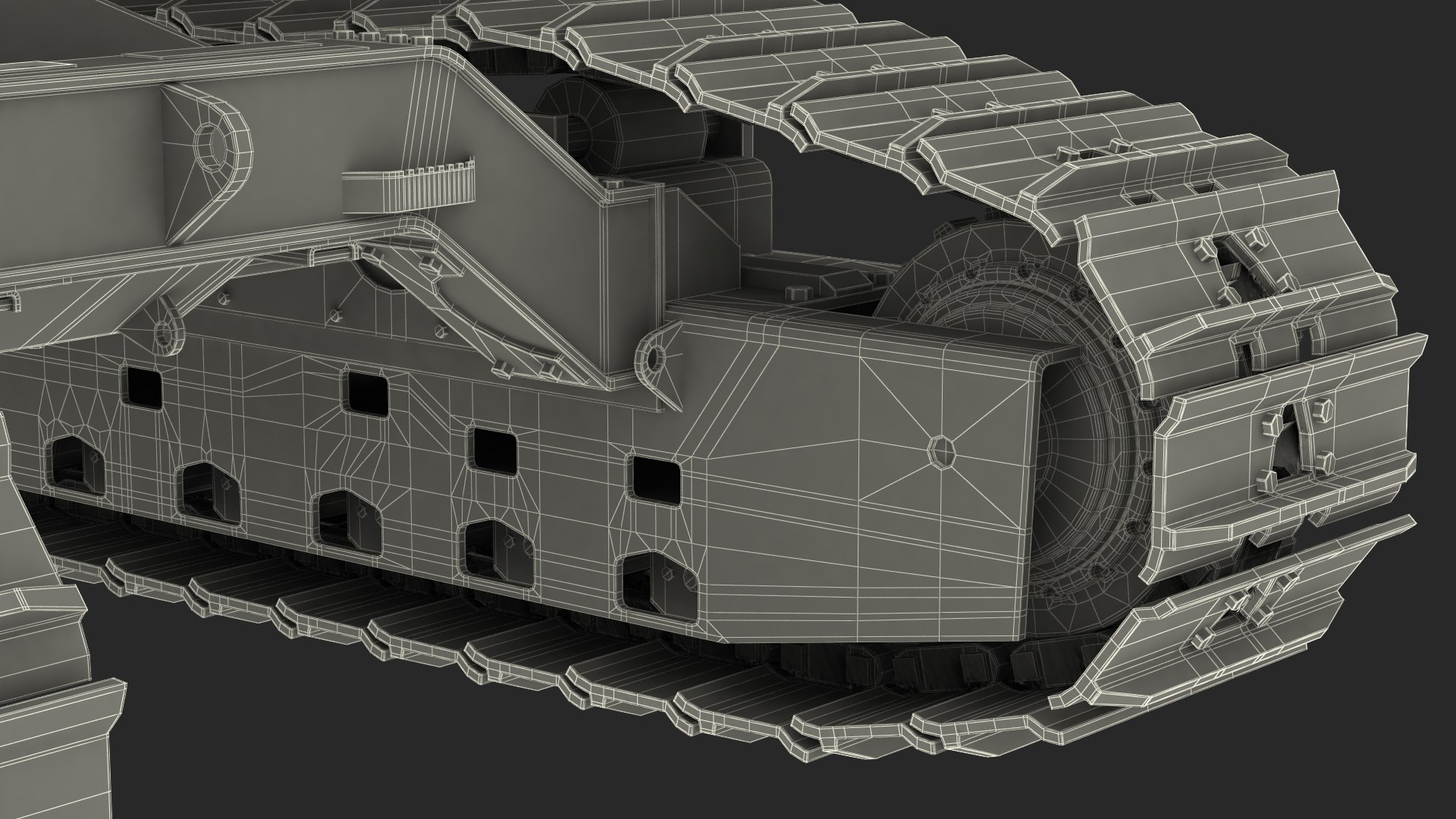 3D Tigercat 855d Tracked Feller - TurboSquid 1487503