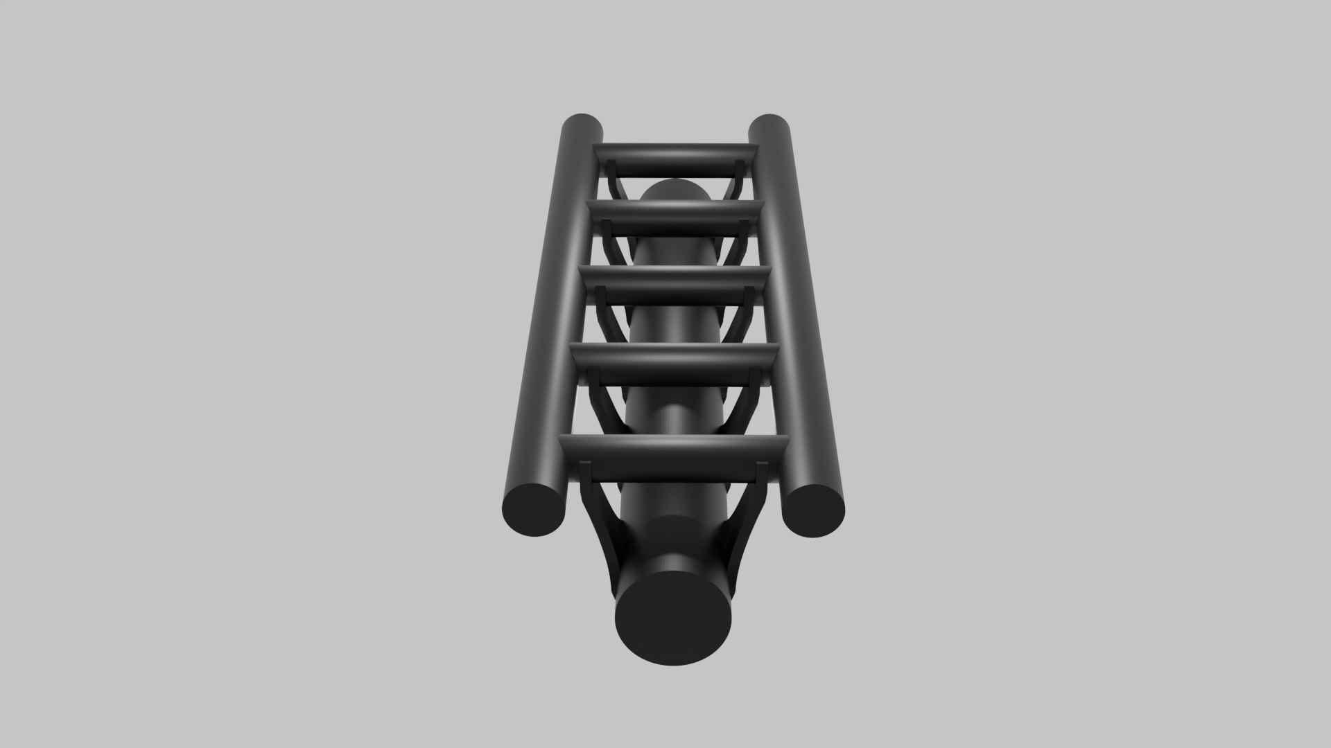 Realistic Roller Coaster Track Segment 3D - TurboSquid 2344525