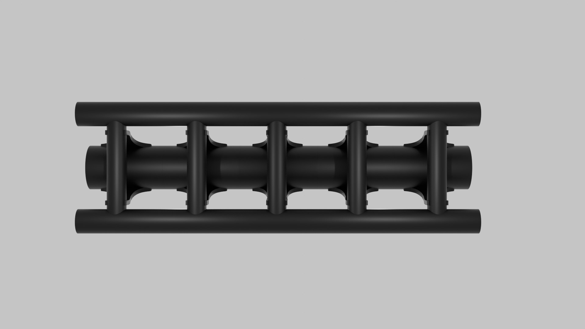 Realistic Roller Coaster Track Segment 3D - TurboSquid 2344525