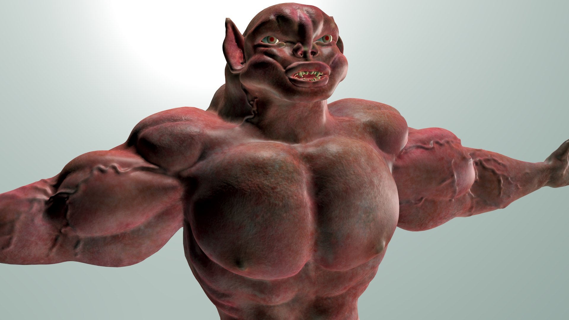 3d Model Vampire Monster