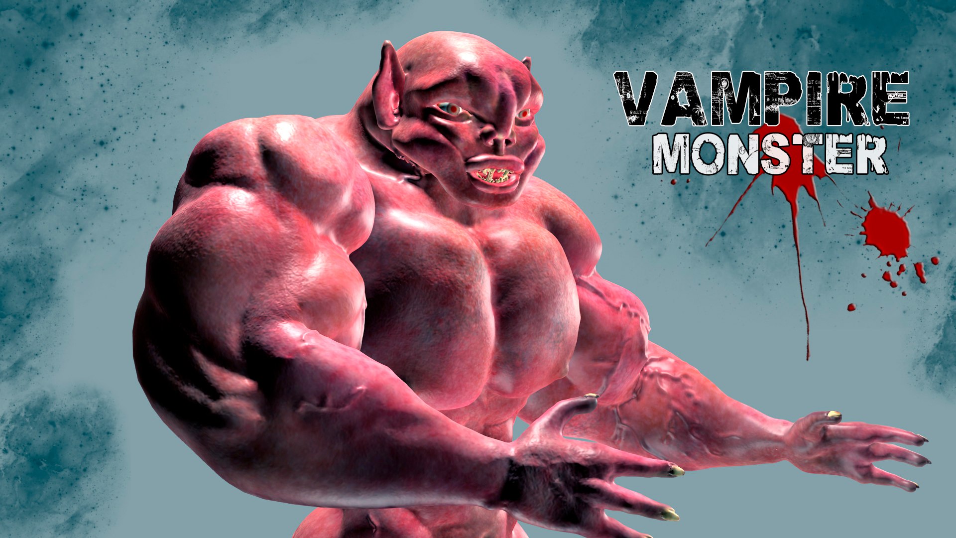 3d Model Vampire Monster