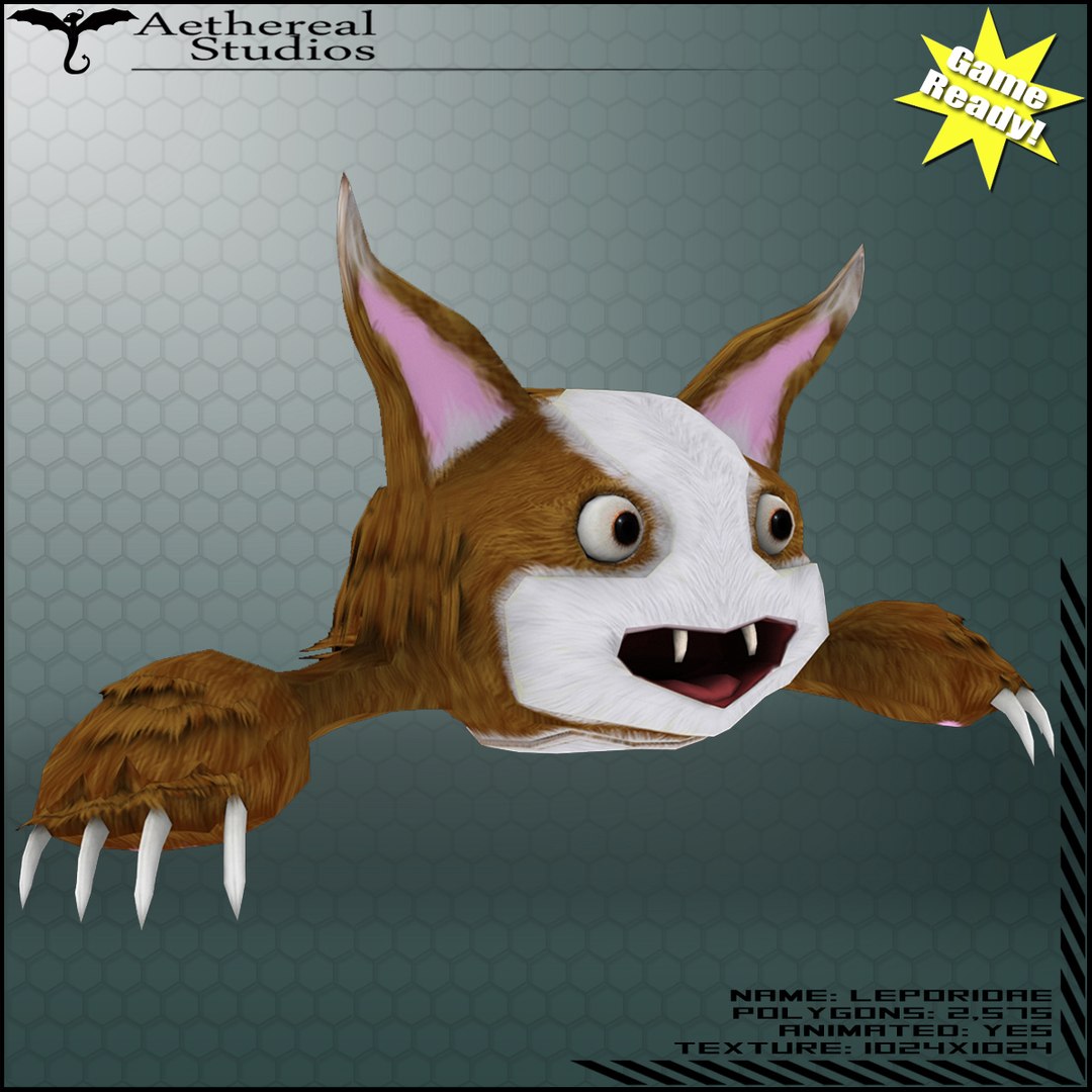 Leporidae Animations Creature 3d X