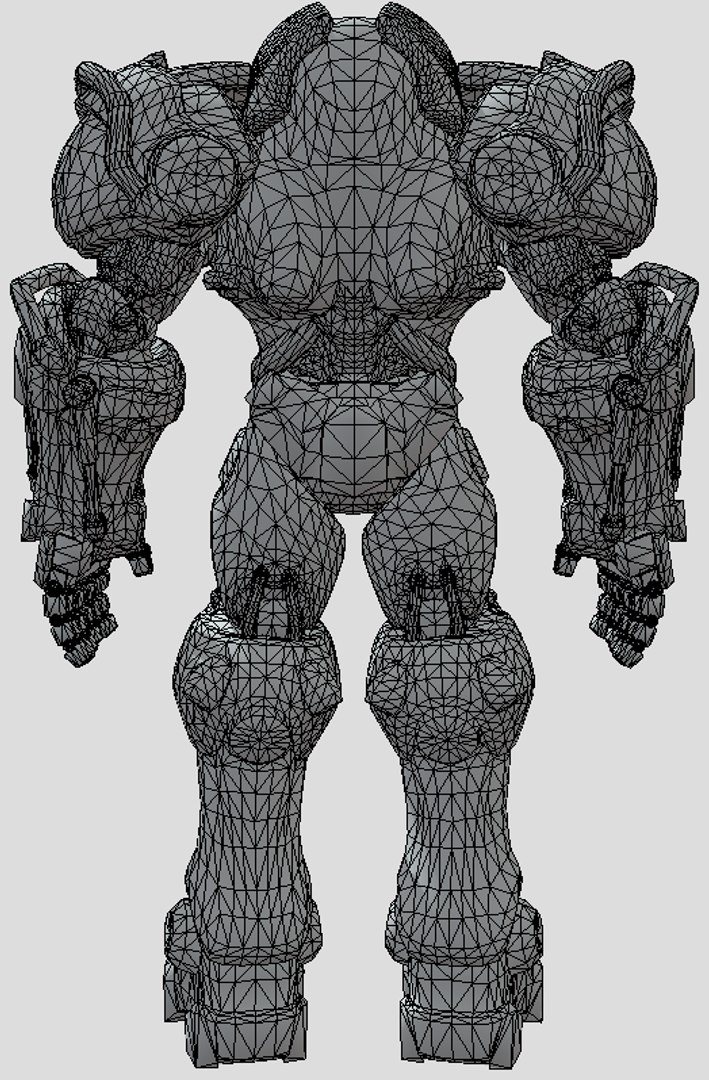 3D Sci Fi Power Suit Model - TurboSquid 1469301