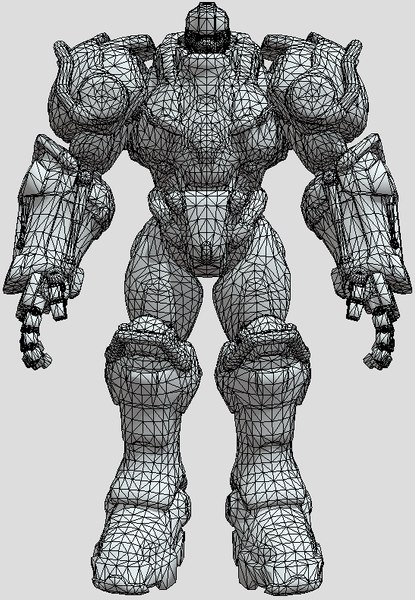 3D sci fi power suit model - TurboSquid 1469301