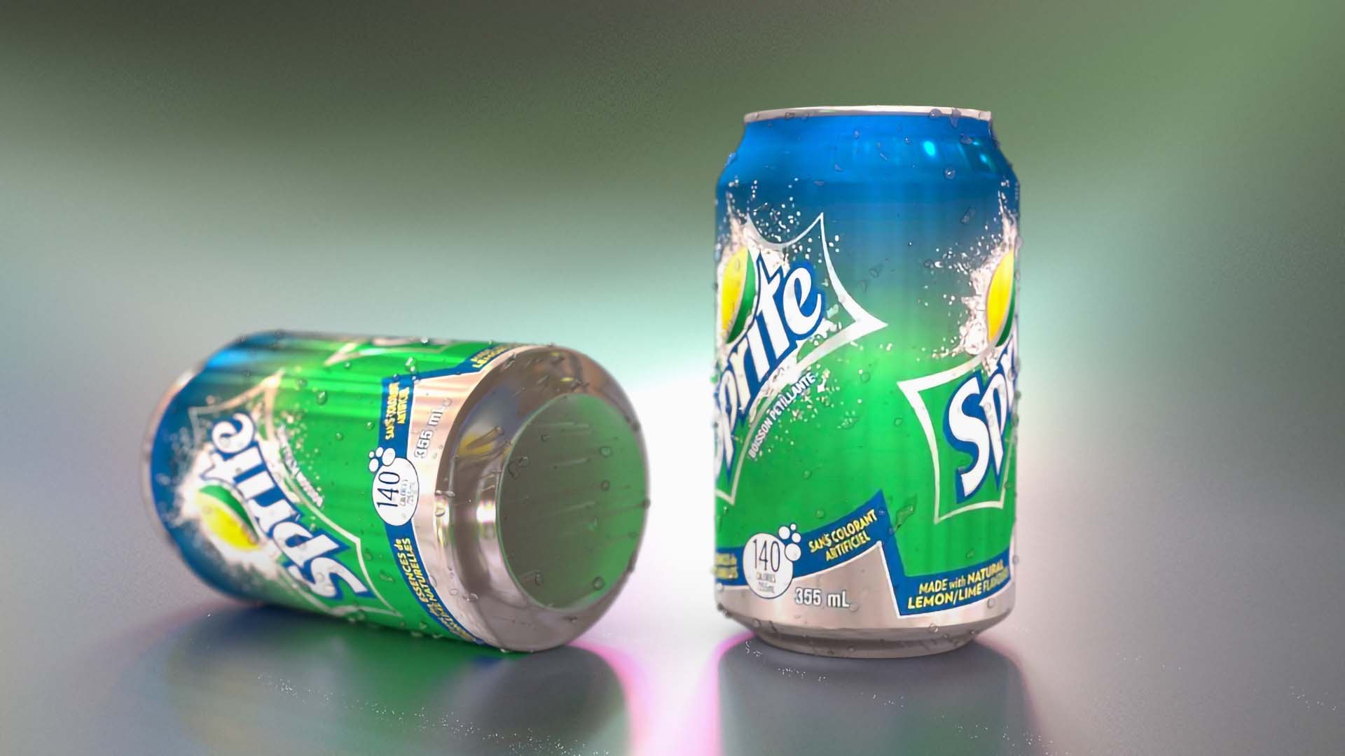 Sprite Can Model - TurboSquid 1735230