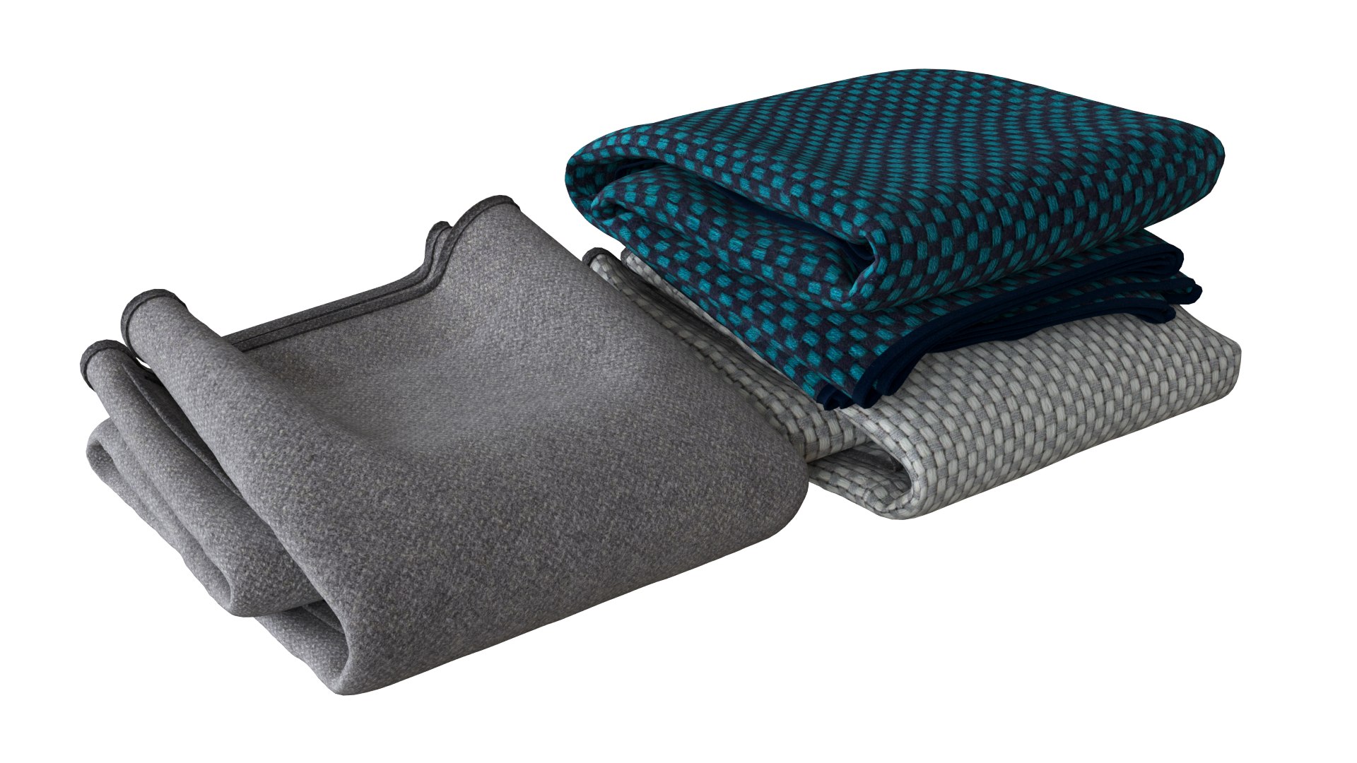 3d blanket materials model