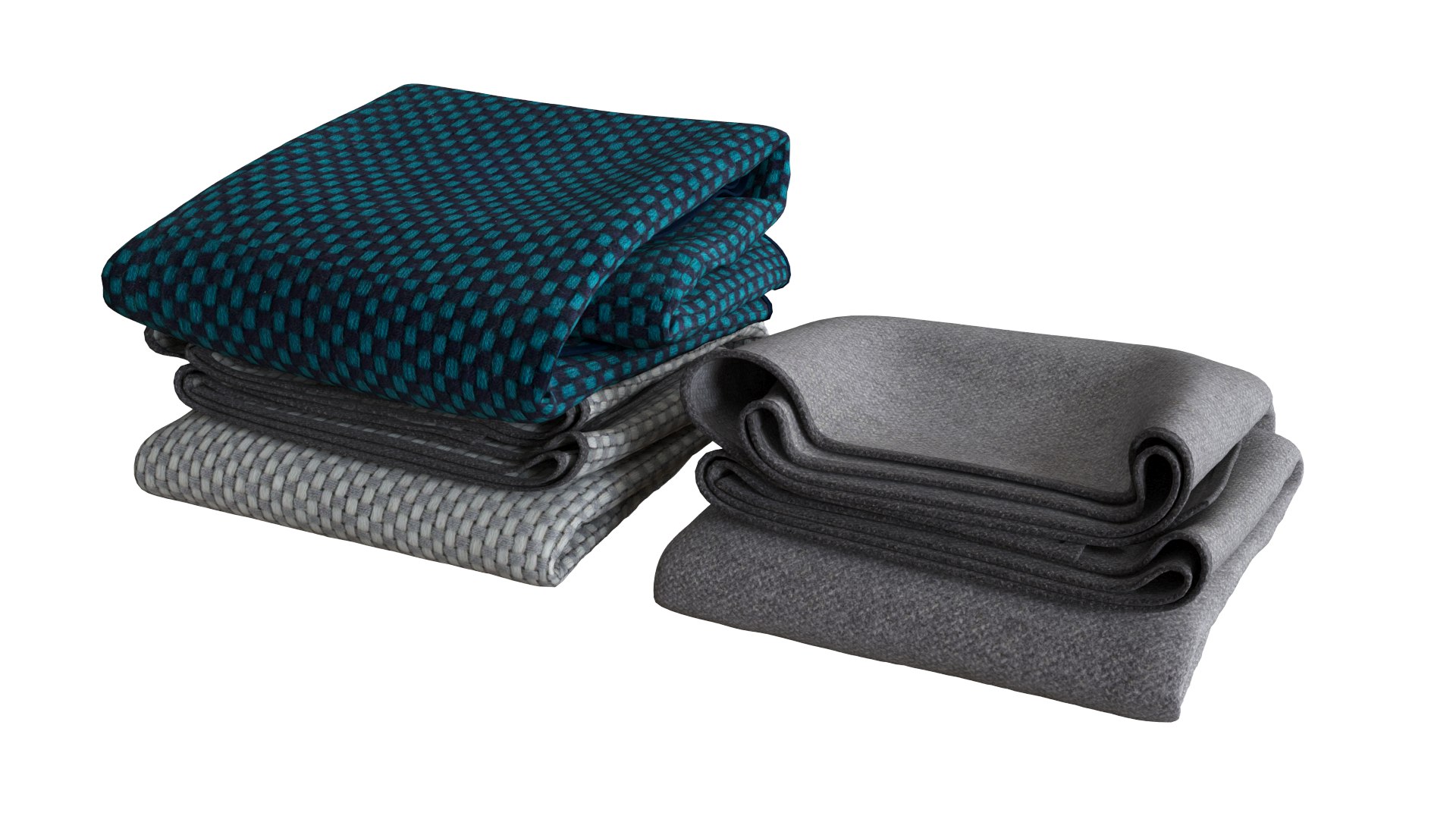 3d blanket materials model